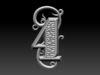 numbers number two 3D model 3D printable | CGTrader