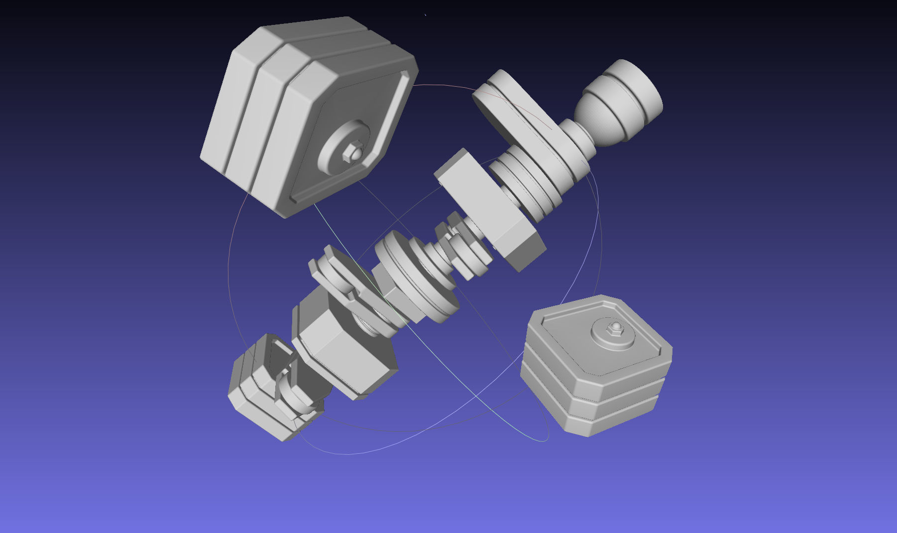 TENET Algorithm Basic Printable Models 3D model 3D printable | CGTrader