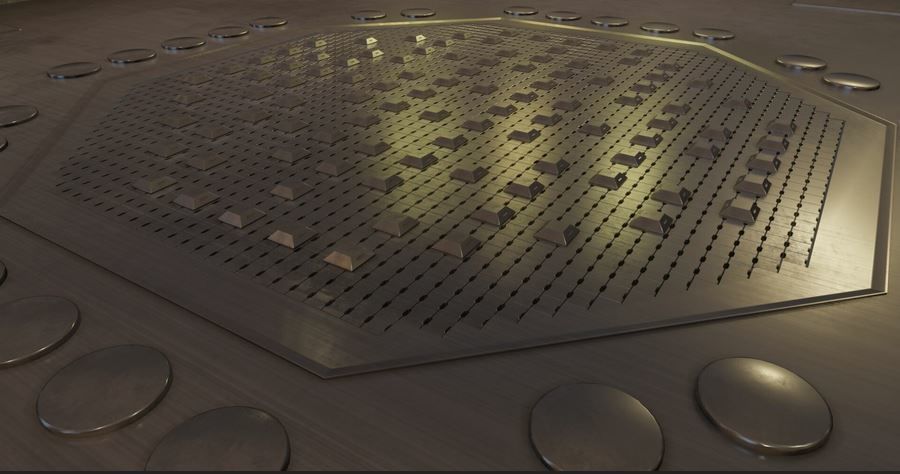 ADE-2 Plutonium Production Reactor 3D model | CGTrader