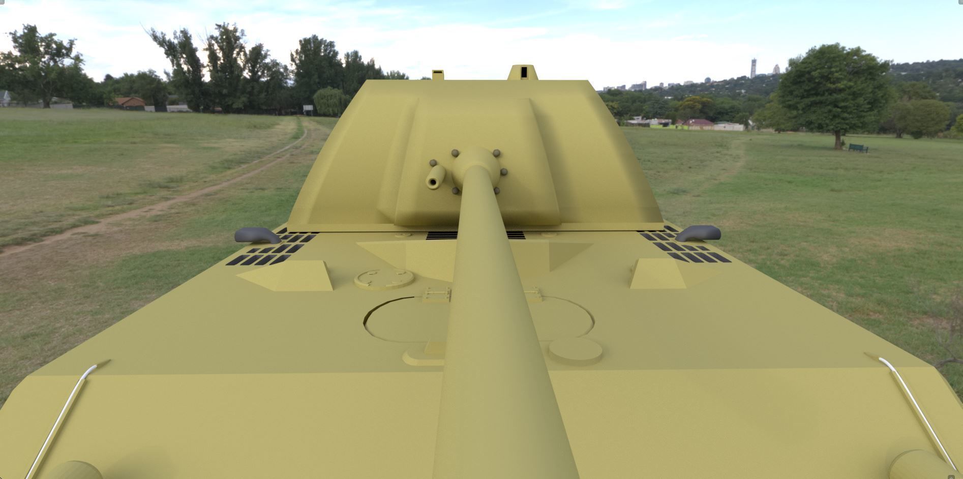 Maus Superheavy WW2 Tank 3D model | CGTrader