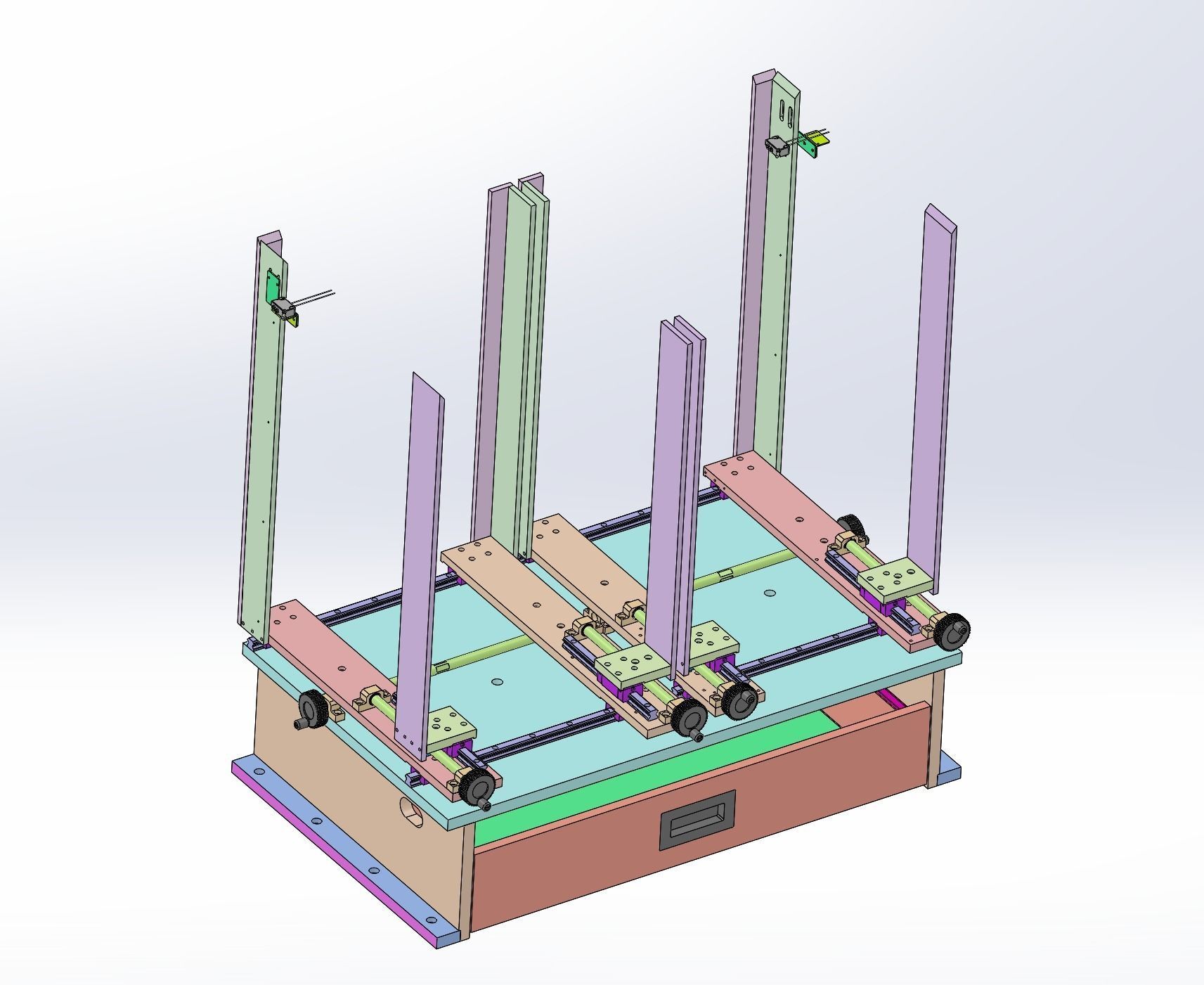 Positioning screw mechanism free 3D model | CGTrader