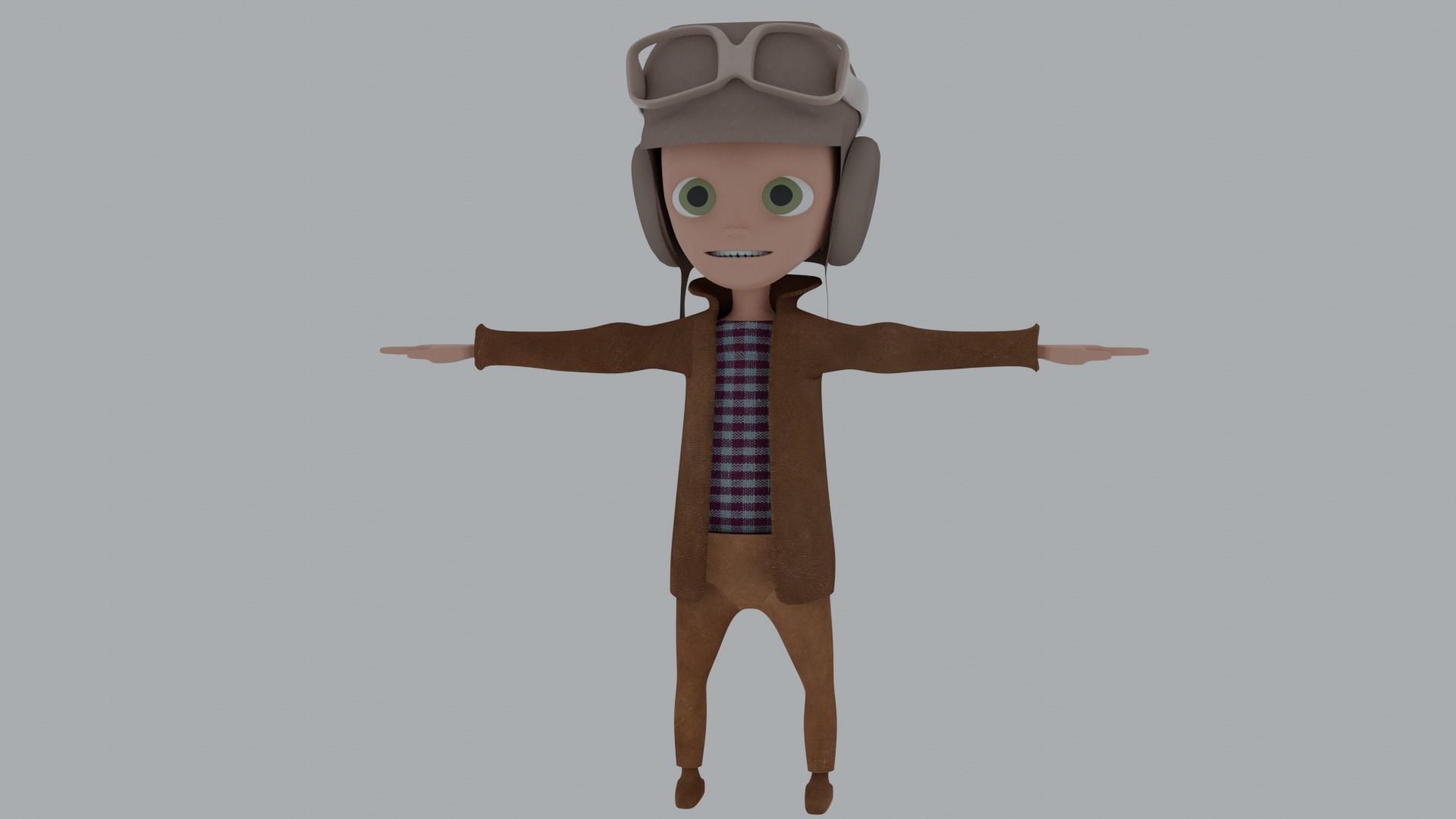 3d Pilot Design 3D model | CGTrader