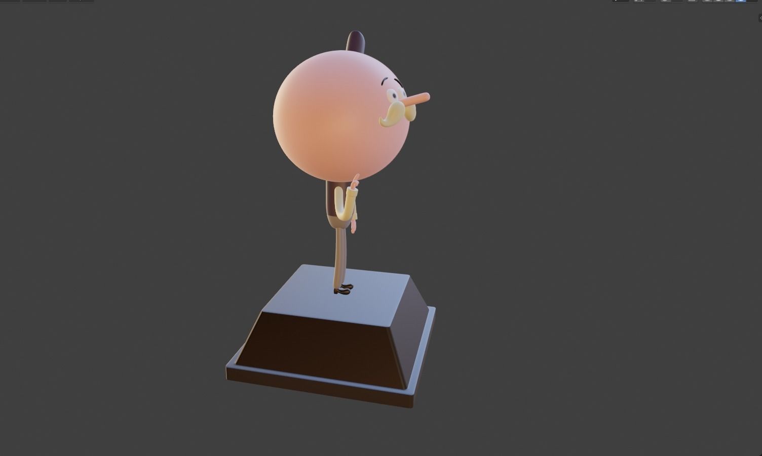 Regular Show Pops 3D model 3D printable | CGTrader
