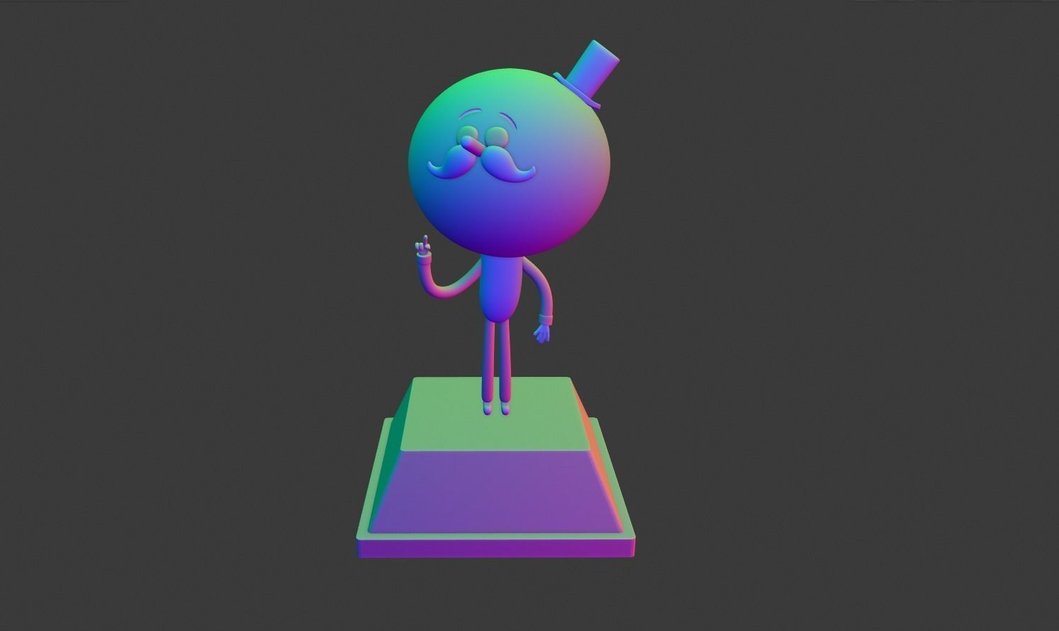 Regular Show Pops 3D model 3D printable | CGTrader