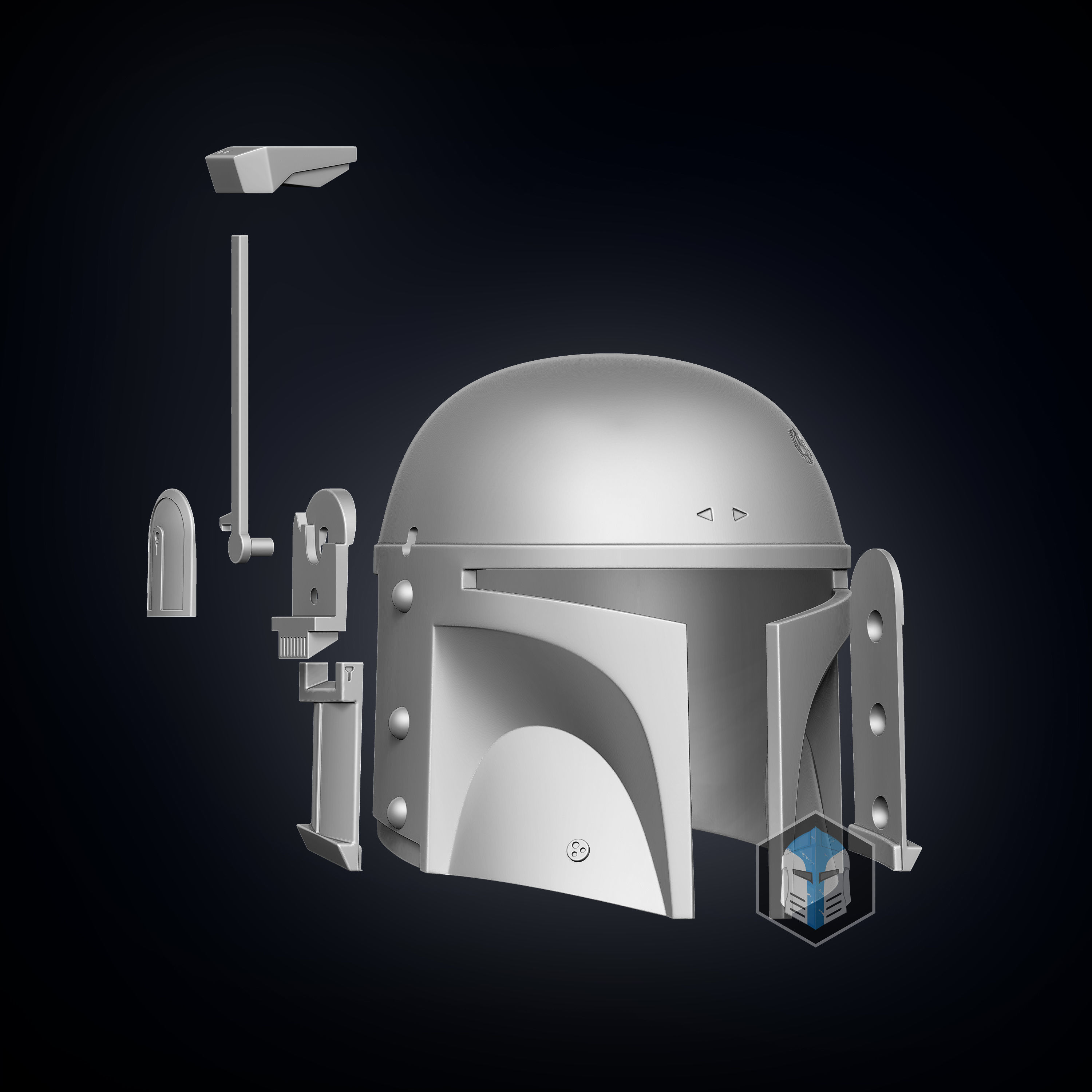 Boba Fett Armor 3D model 3D printable | CGTrader
