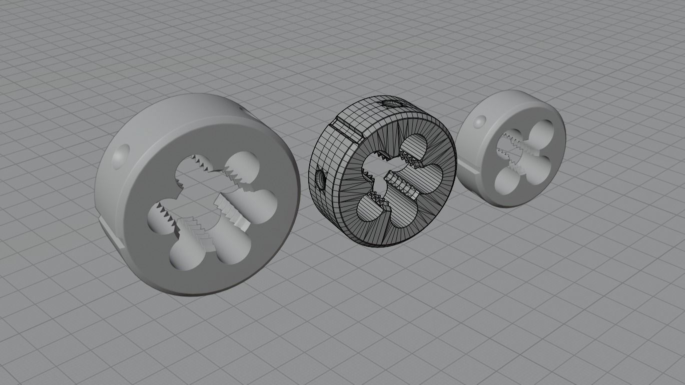 Taps and Dies 3D model | CGTrader