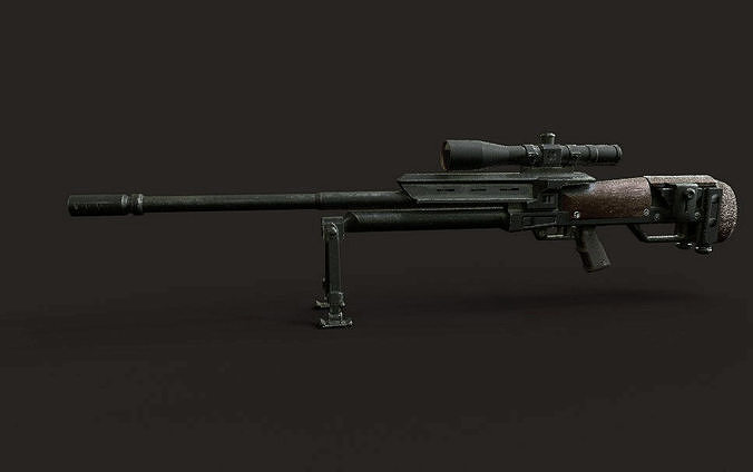 3D model Sniper-HS-50-M1 VR / AR / low-poly | CGTrader