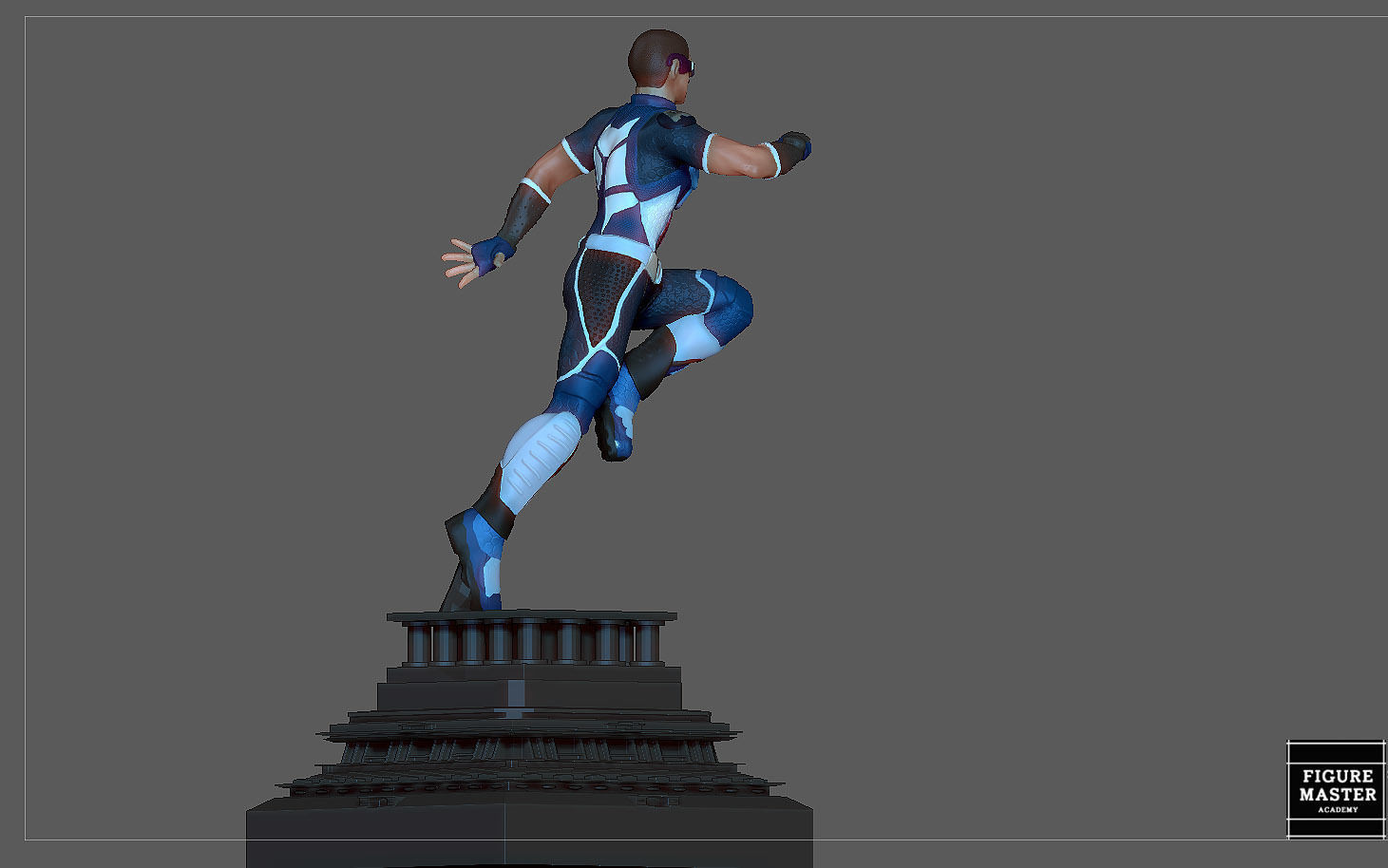 A-TRAIN STATUE THE BOYS AMAZON HERO CHARACTER ATRAIN 3D model 3D ...