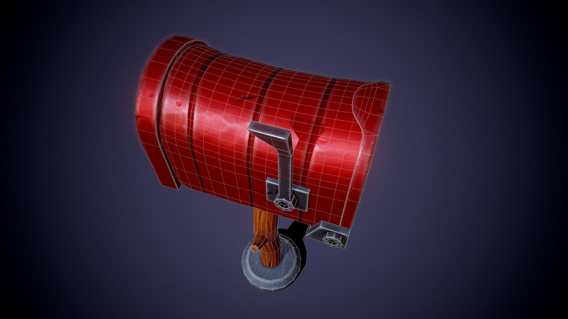 3D model Stylized Mailbox - Tutorial Included VR / AR / low-poly | CGTrader