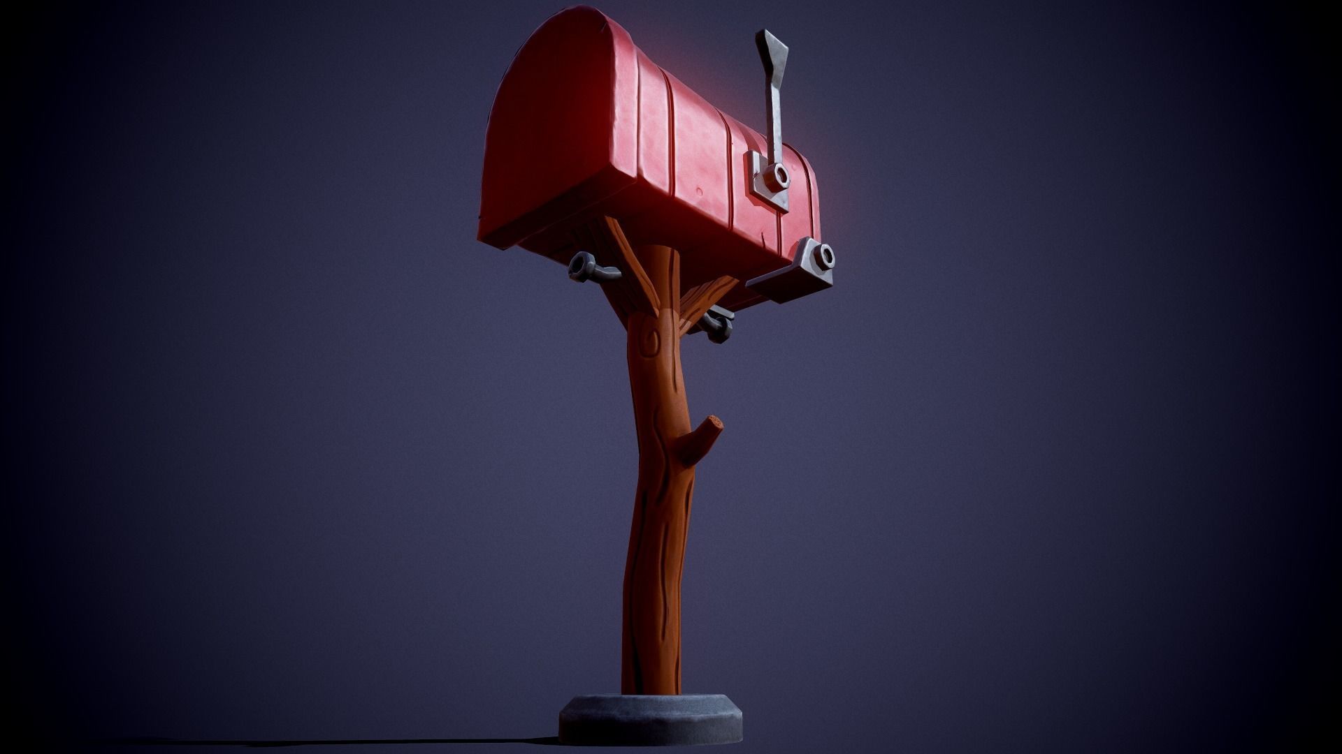 3D model Stylized Mailbox - Tutorial Included VR / AR / low-poly | CGTrader