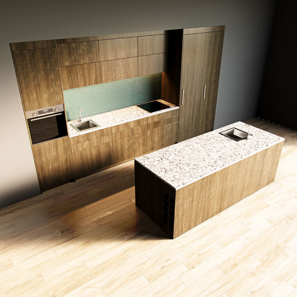 89-Kitchen5 texture 8 3D model | CGTrader