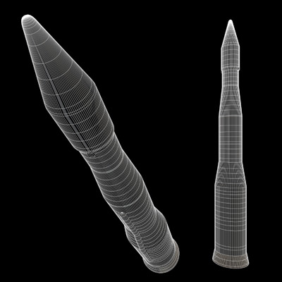 Payload Launch Vehicle PLV 3D model | CGTrader