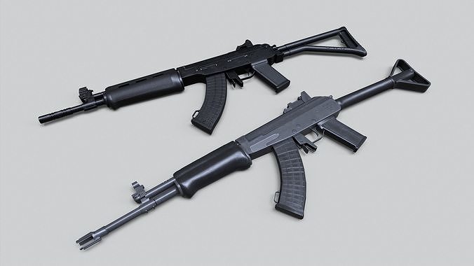 3D Model Collection Finnish Assault Rifles Pack VR / AR / low-poly ...