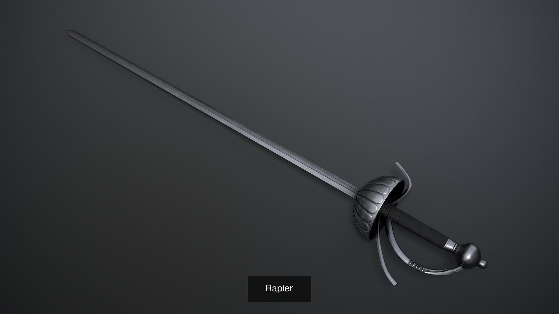 3D Model Collection Assortment of Medieval Weaponry VR / AR / low-poly ...