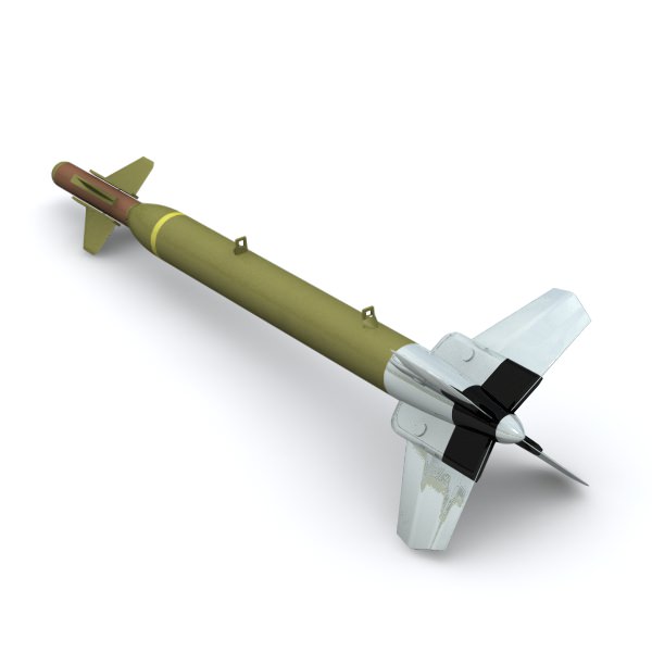 GBU-28 Bunker Buster 3D model | CGTrader
