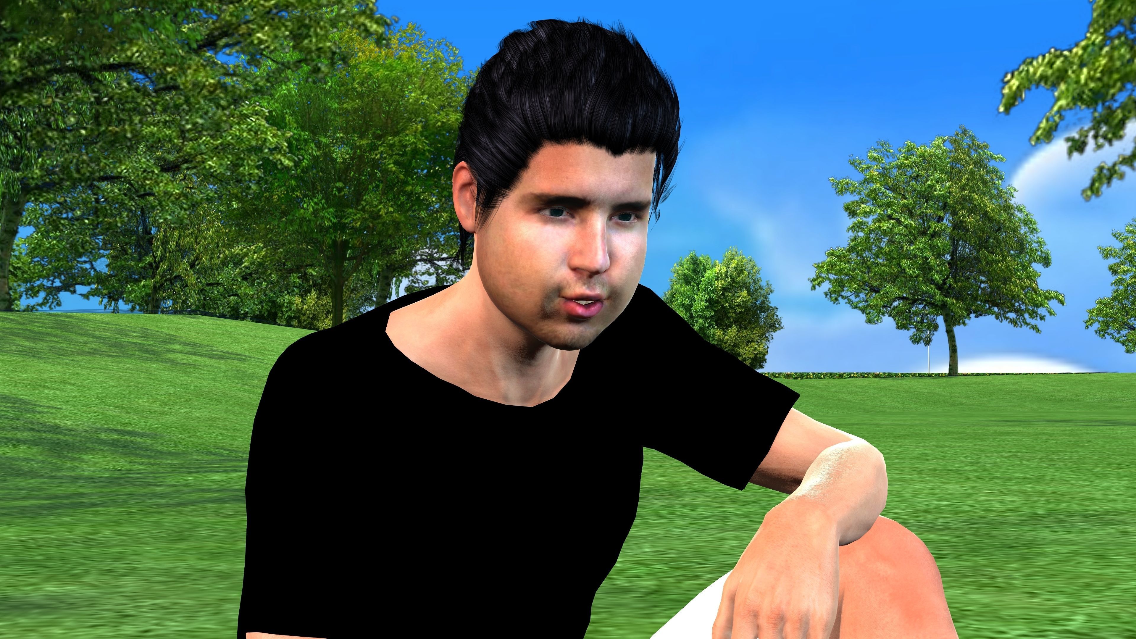 Realistic Man Rig 3D model animated rigged | CGTrader