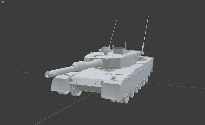 Type 90 Main Battle Tank free 3D model | CGTrader