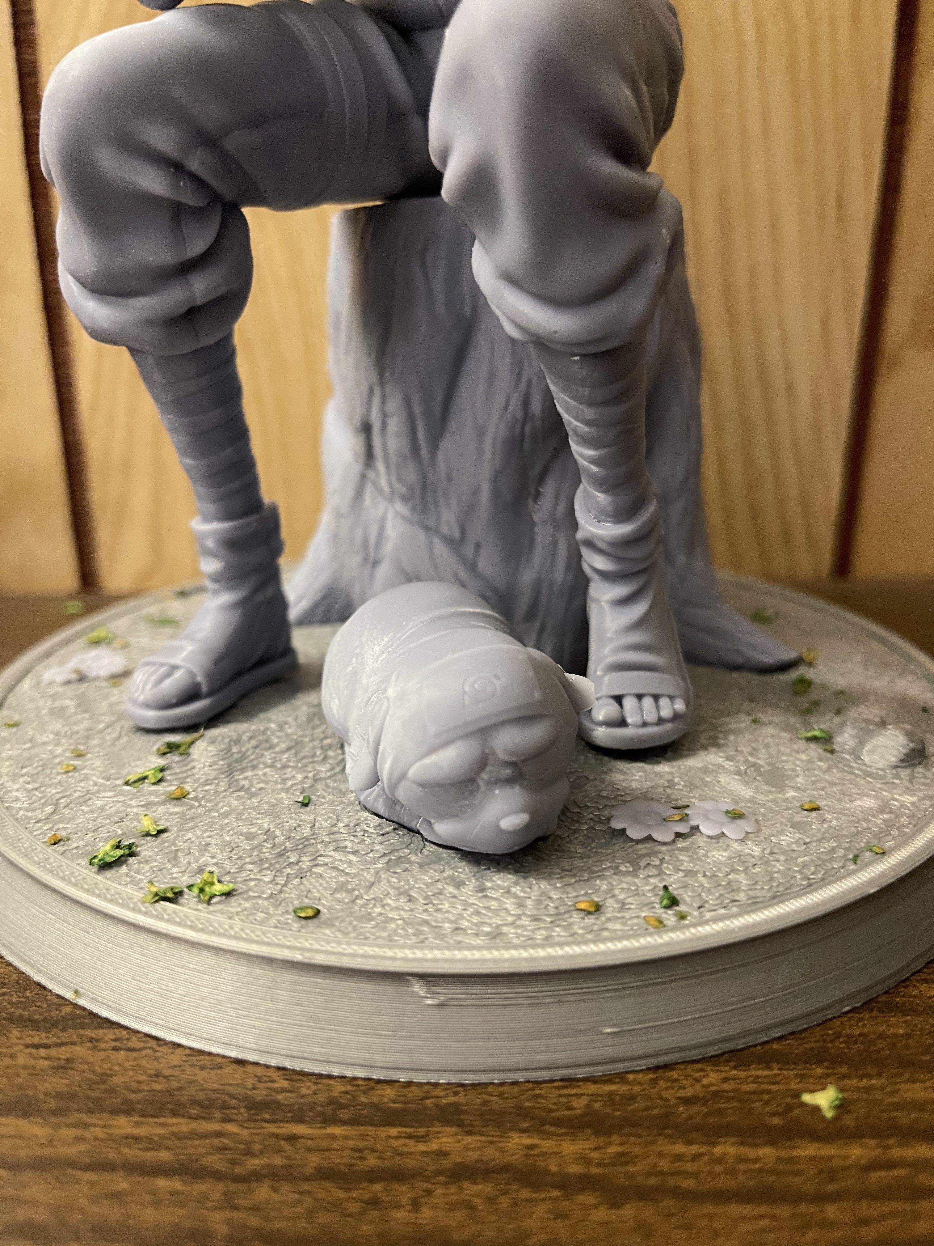 Kakashi Hatake and Pakkun free 3D model 3D printable | CGTrader