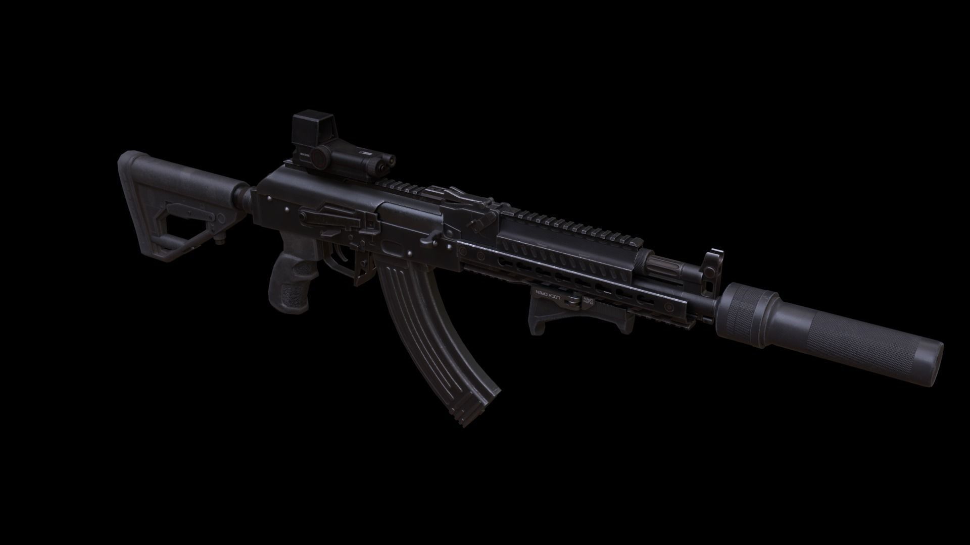 3D model ASR-14 VR / AR / low-poly | CGTrader