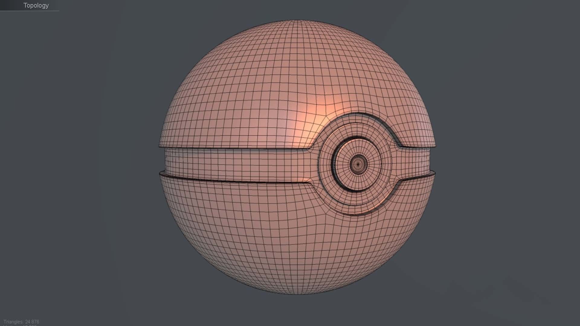 Pokeball realistik 3D model | CGTrader