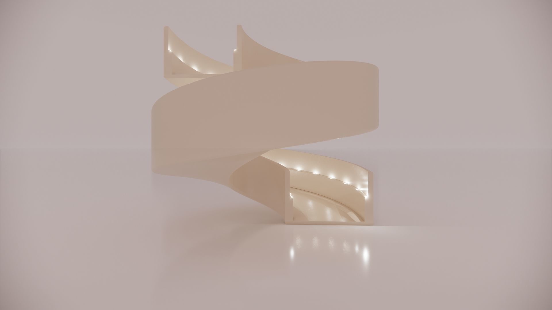 spiral ramp 3D model | CGTrader