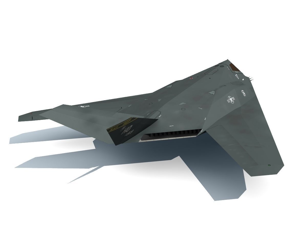 Stealth Fighter 3D model | CGTrader