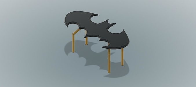 Batman Coffee Table 3D model | CGTrader