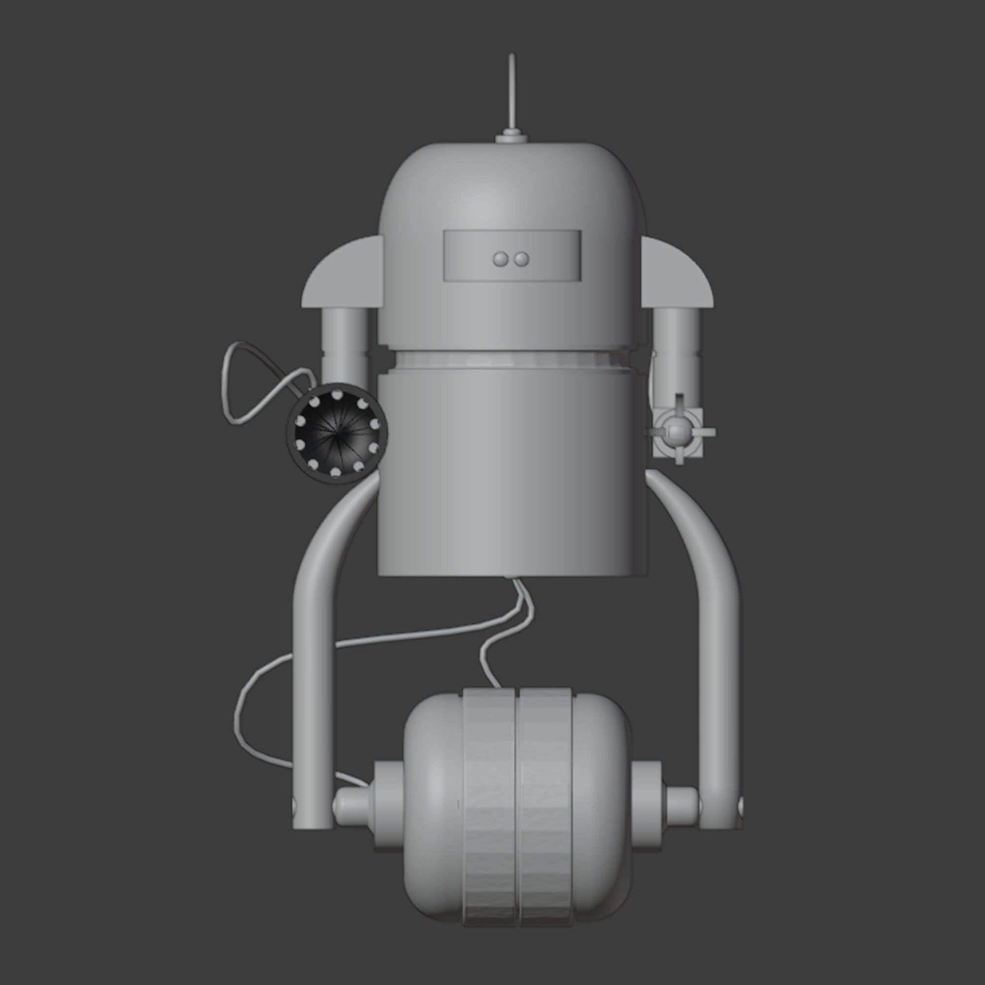 3D model DDR54 robot VR / AR / low-poly | CGTrader