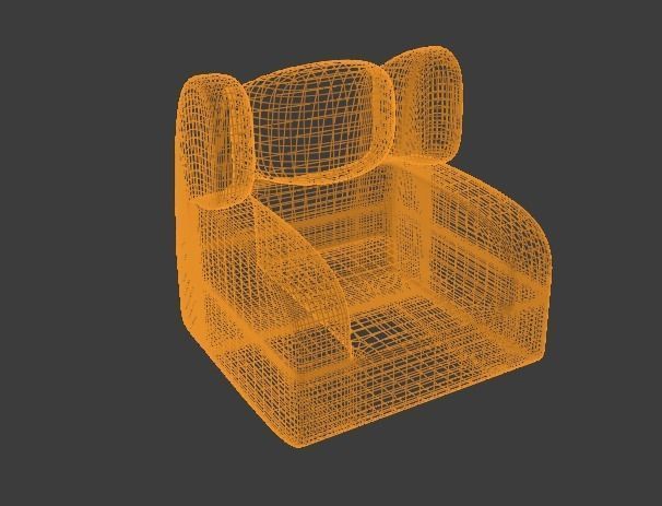 New type chair 3D model 3D printable | CGTrader