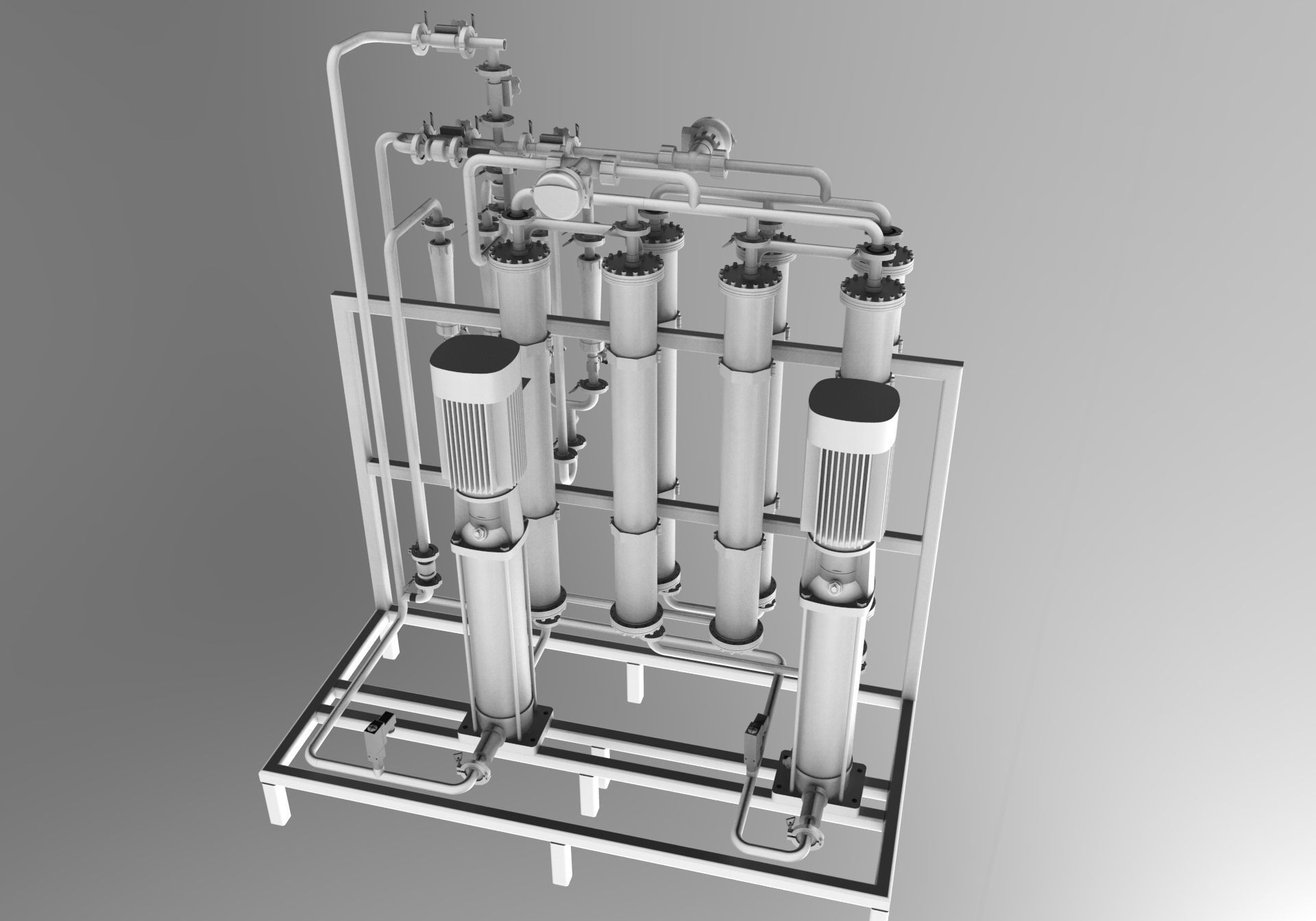 Osmosis 3D model | CGTrader