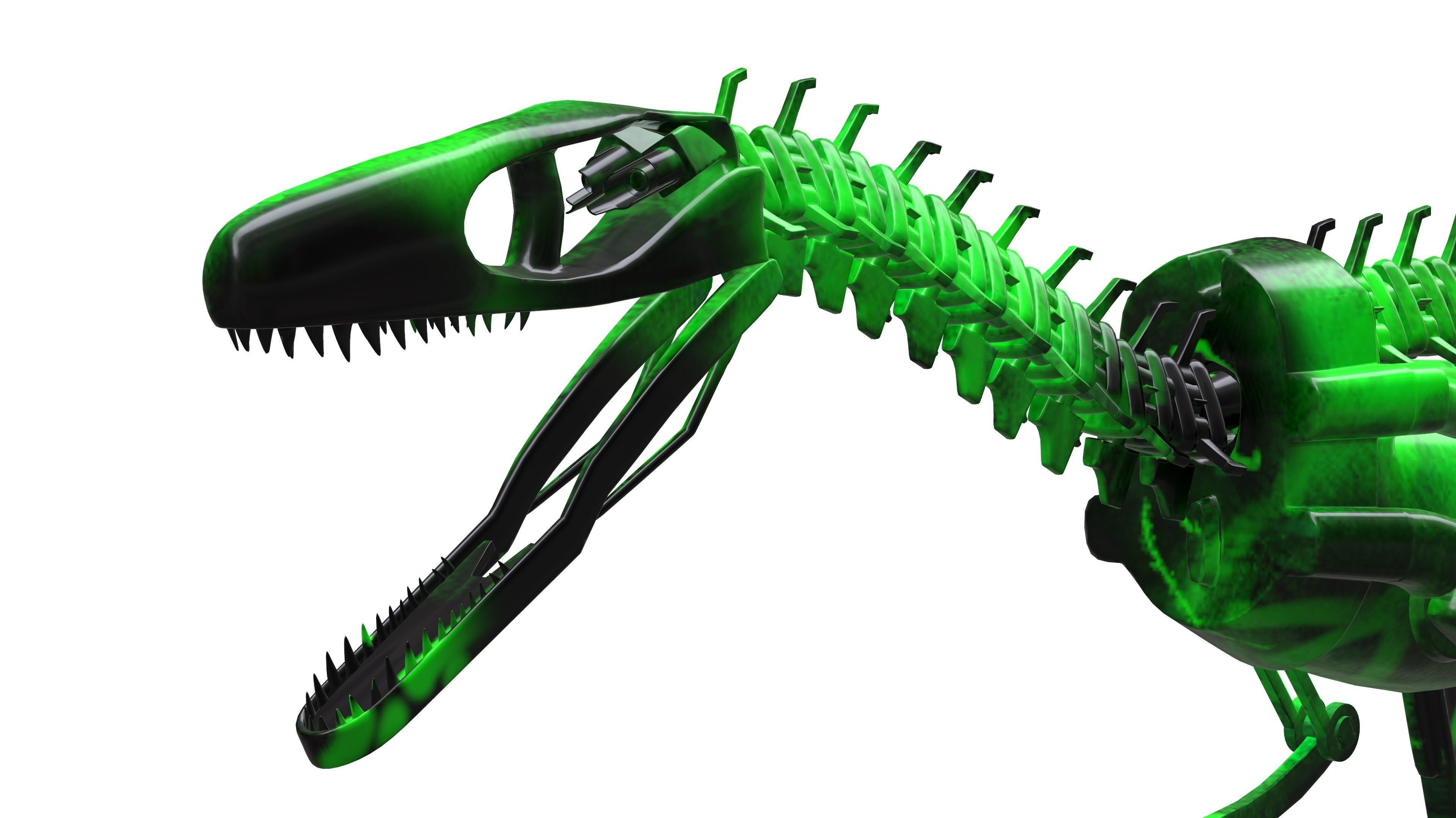 3D model Robot Raptor VR / AR / low-poly | CGTrader