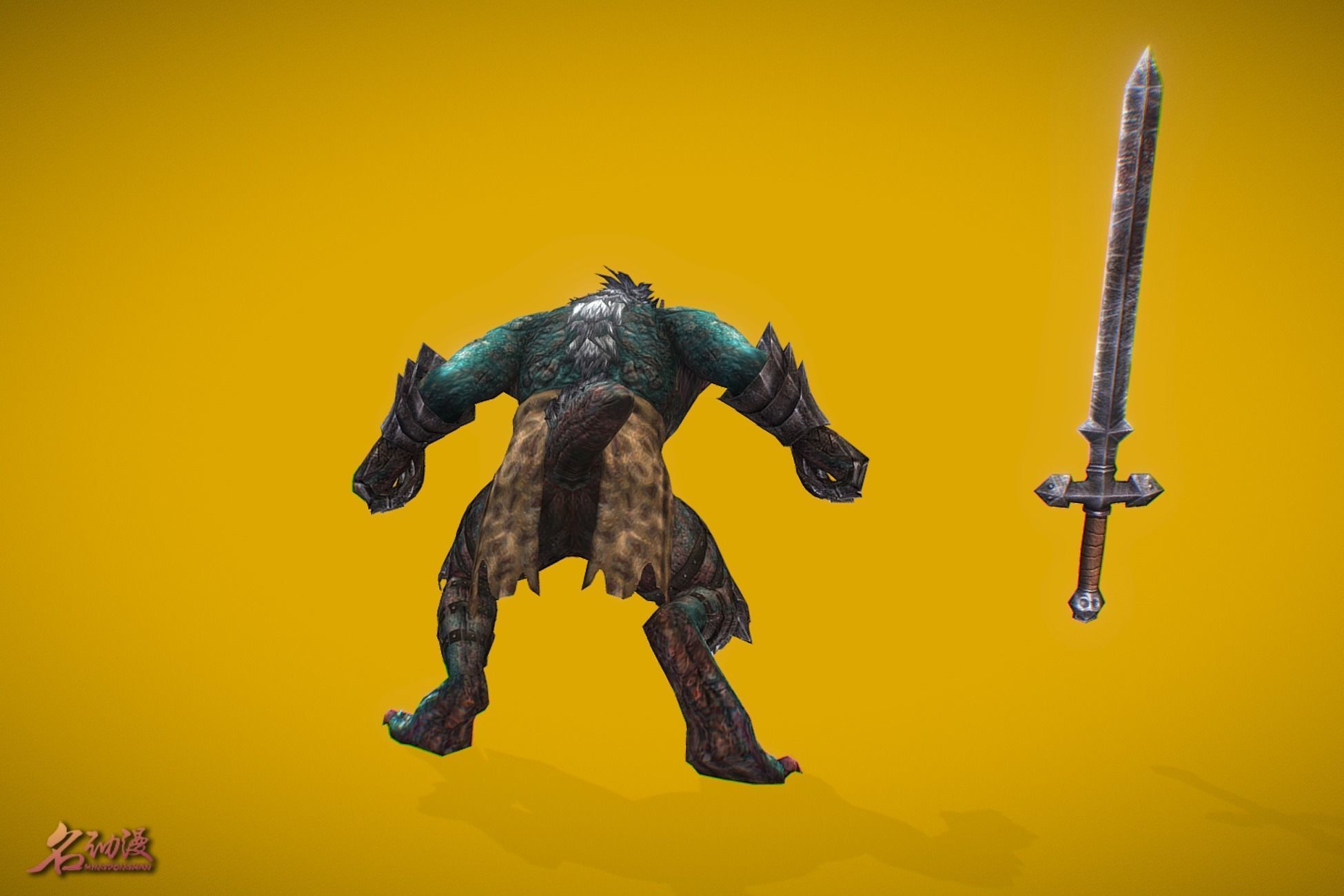 3D model RPG Soldier Triton VR / AR / low-poly | CGTrader