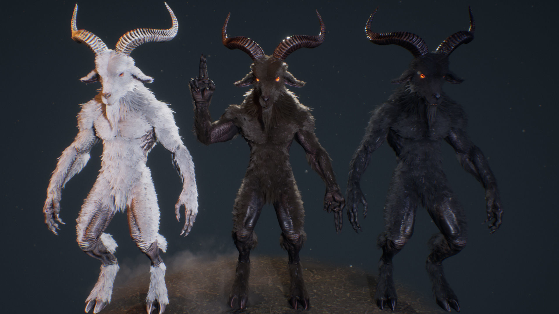 3D model Demons Full Pack VR / AR / low-poly rigged animated | CGTrader