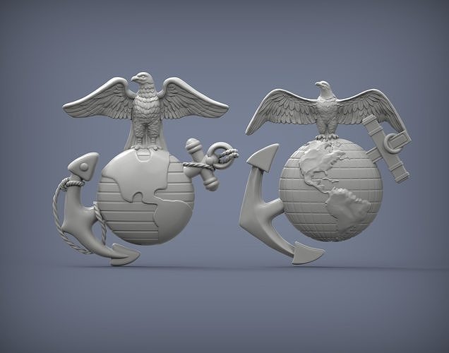 Eagle Globe And Anchor Emblem