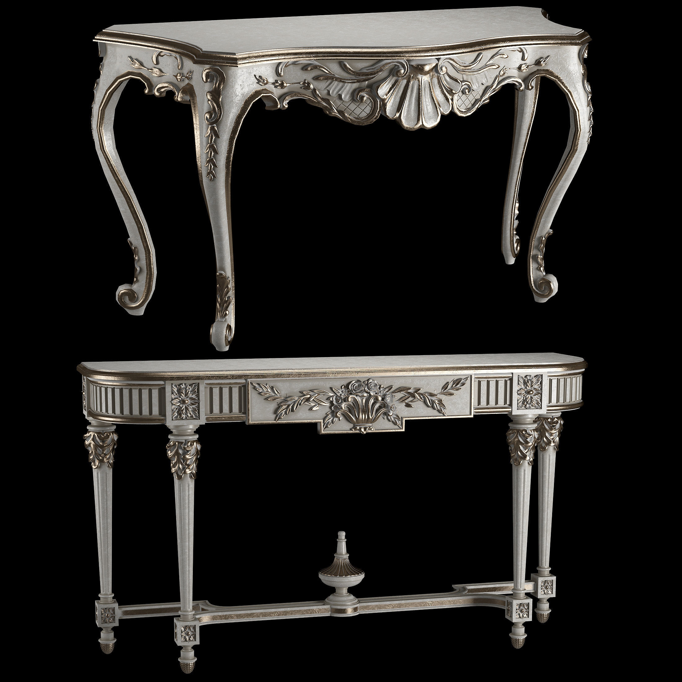 soft consoles 3D model | CGTrader