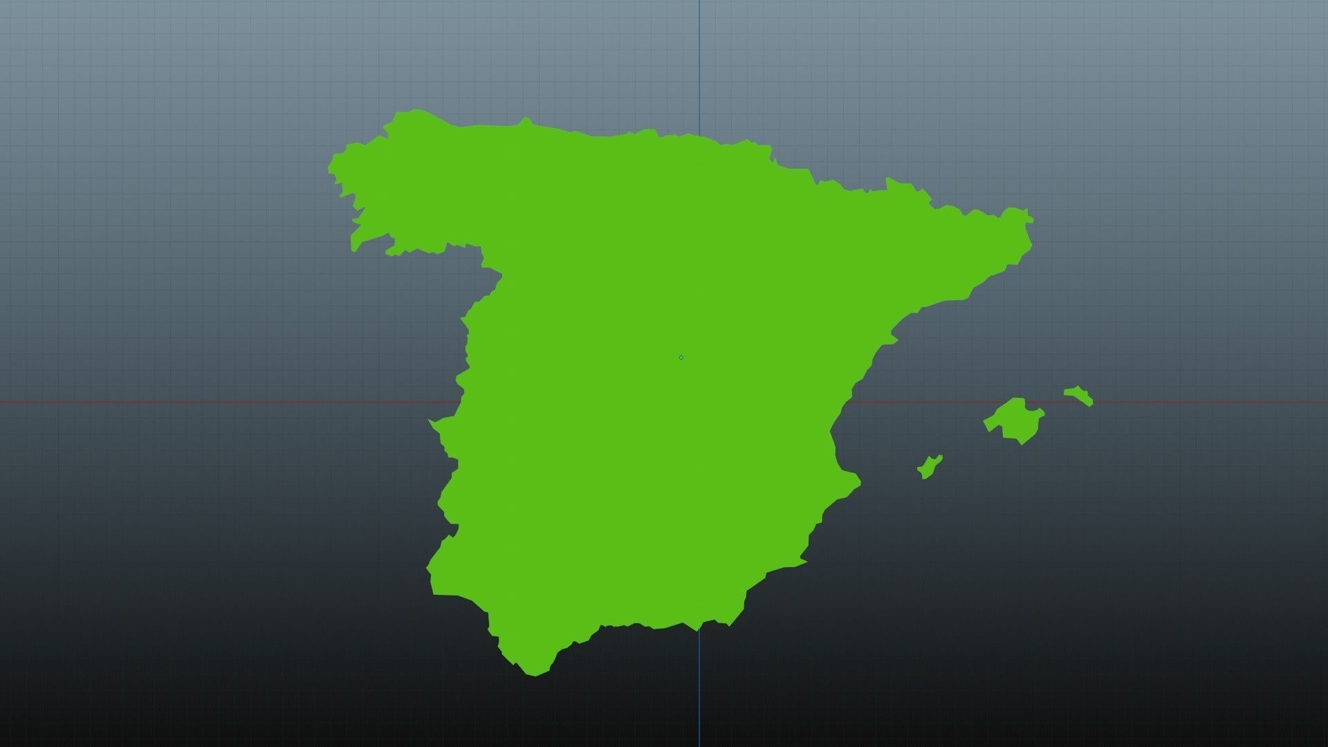 3D model Spain map symbol VR / AR / low-poly | CGTrader