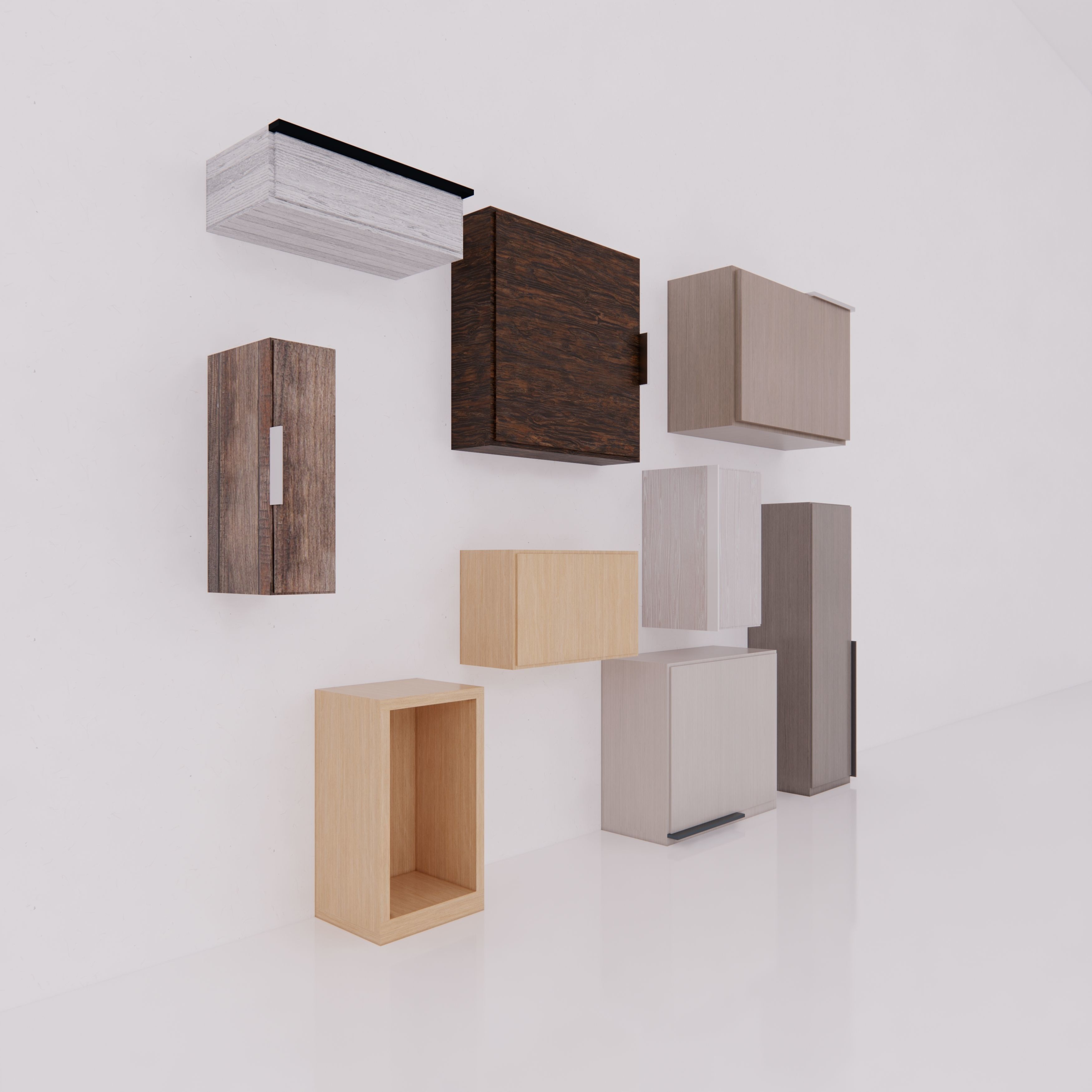 BEST PARAMETRIC WARDROBE model created in Revit Family 3D model | CGTrader