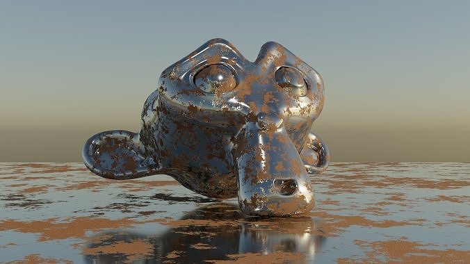 Procedural Rust Shader Blender Texture Cgtrader
