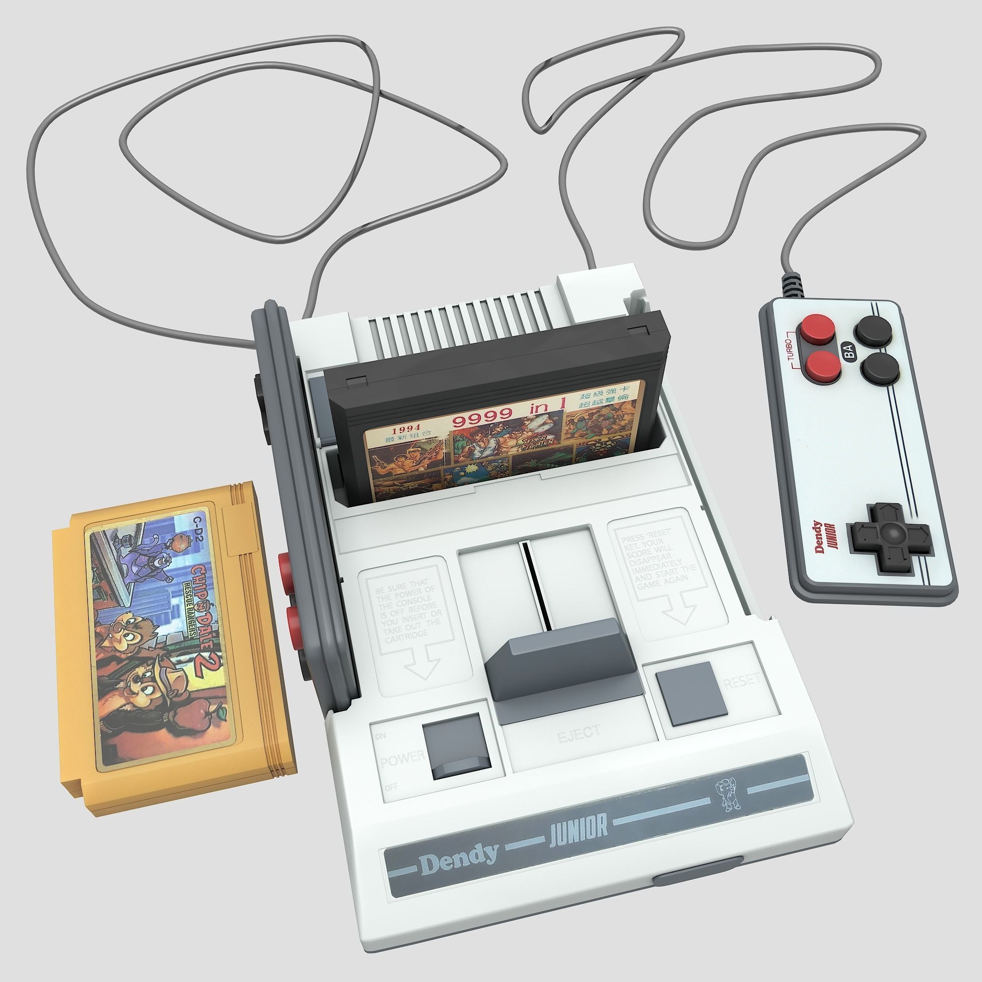 Dendy junior 2 3D model | CGTrader