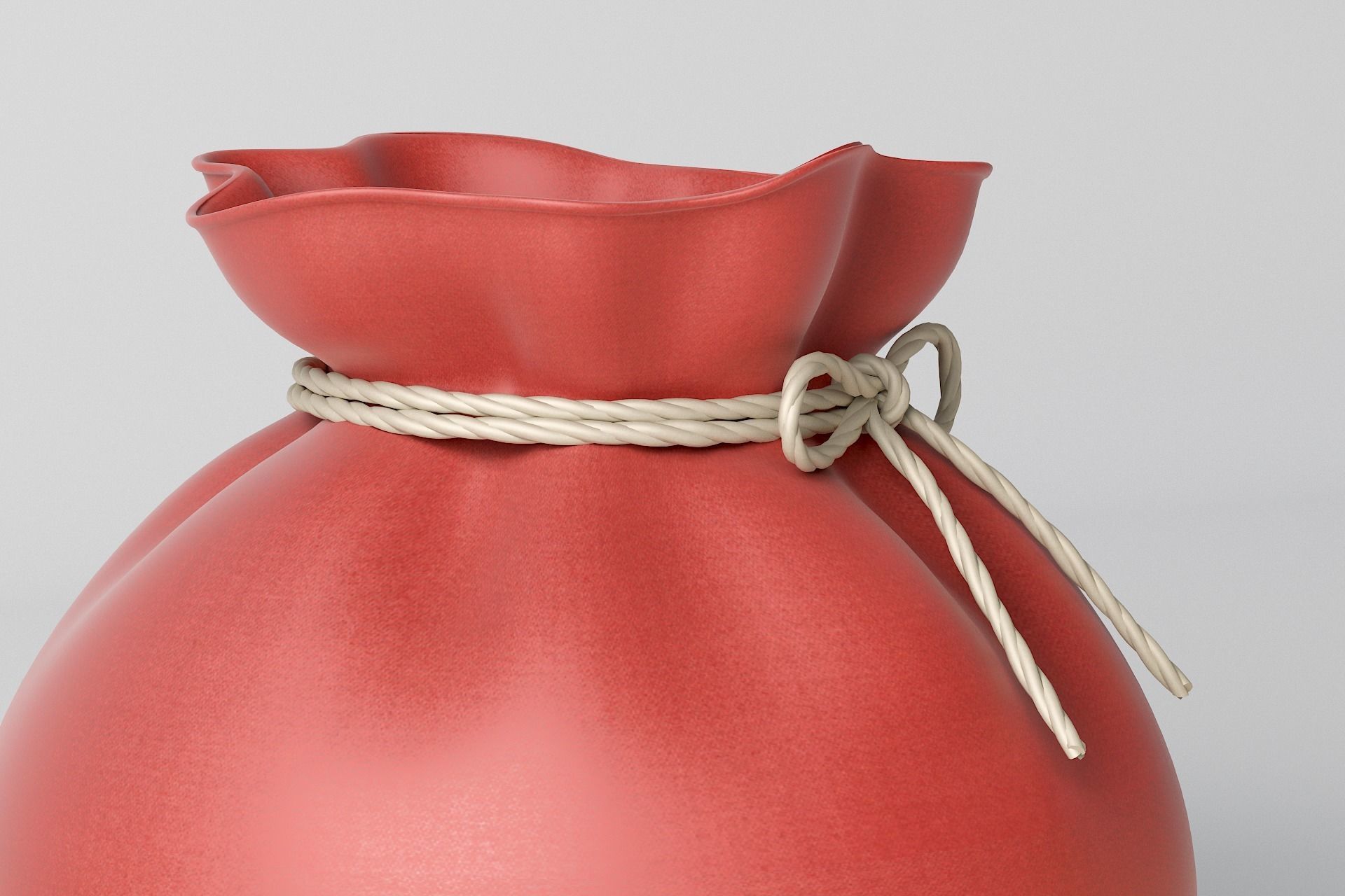 3D model Money Sack Money Bag with Gold Coins VR / AR / low-poly | CGTrader