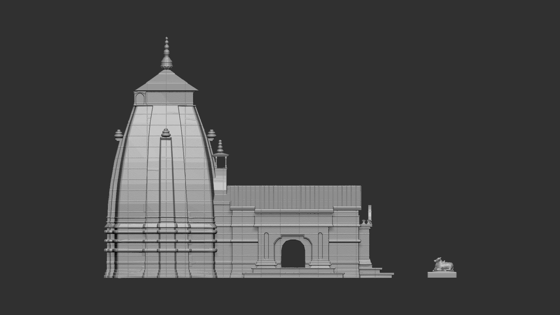 Kedarnath Temple 3D model 3D printable | CGTrader