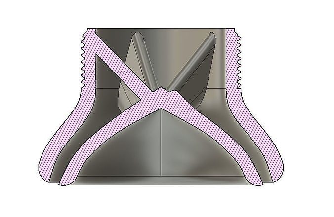 faucet adapter waterfall water tap connector 3D model 3D printable ...