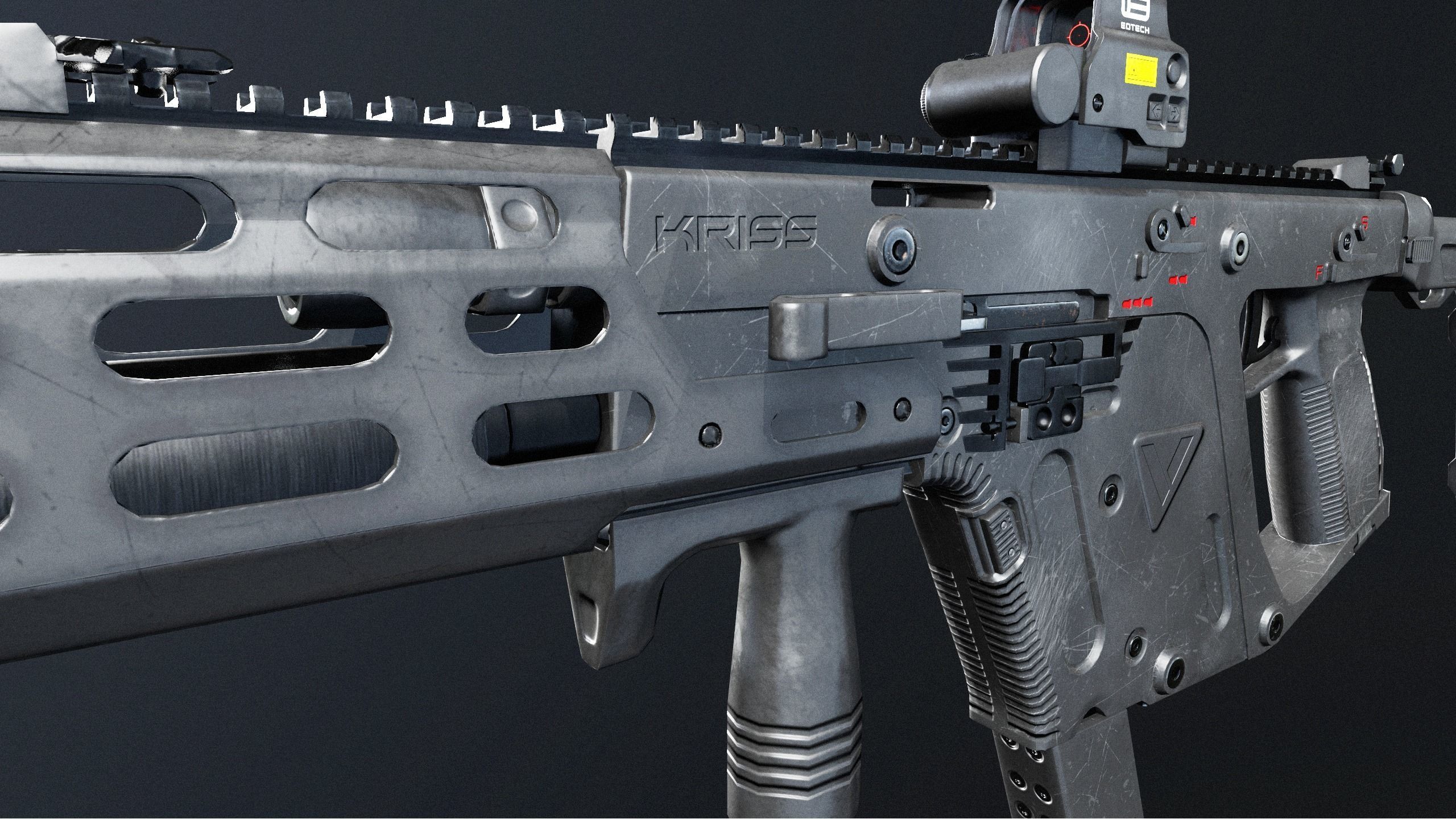 3D model Kriss Vector Submachine Gun VR / AR / low-poly | CGTrader