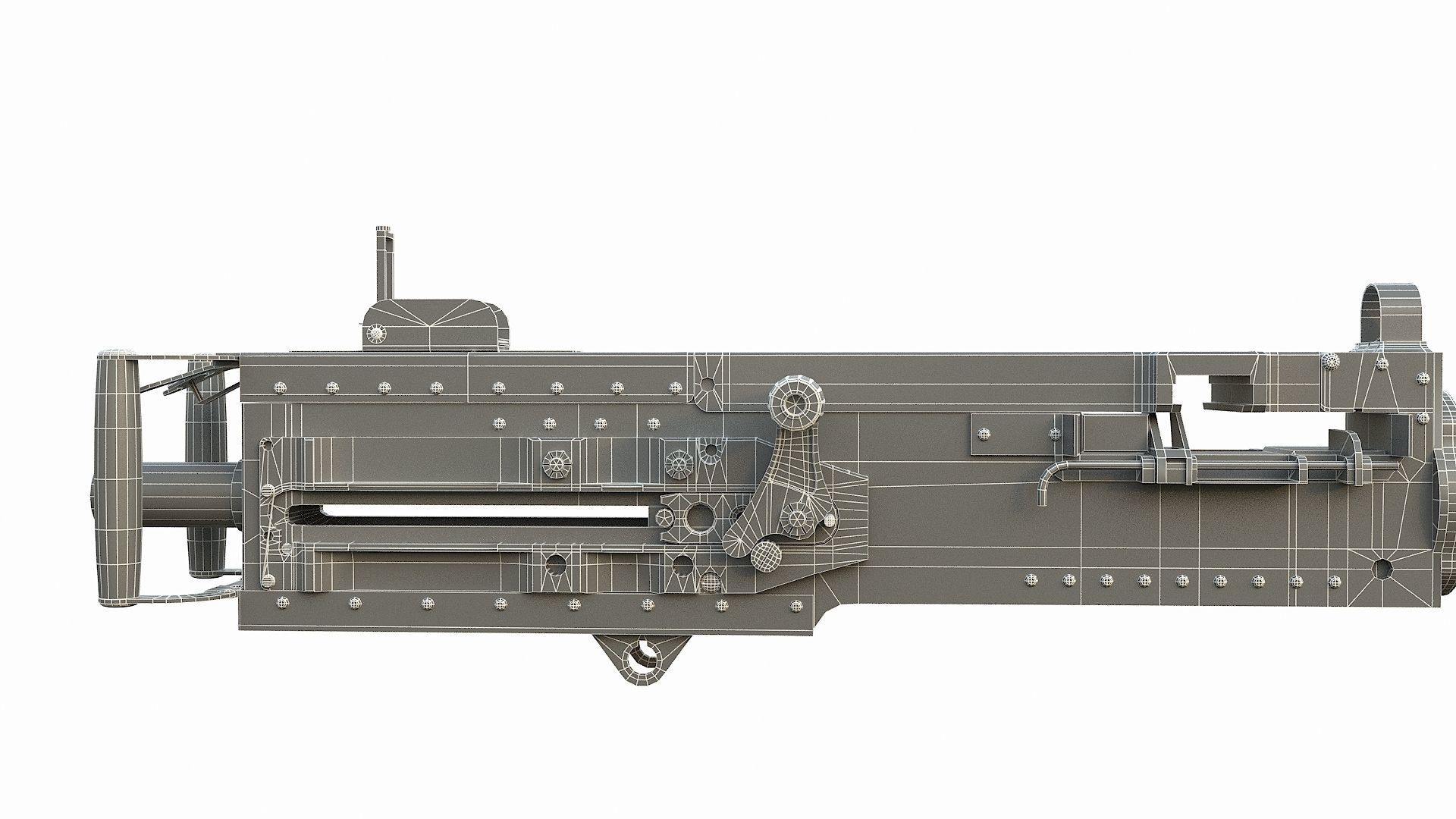 M2HB Browning 3D model | CGTrader