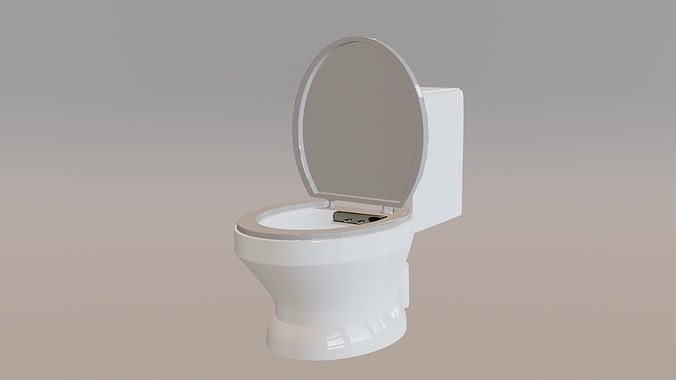 Simple Flush Model 3D model | CGTrader