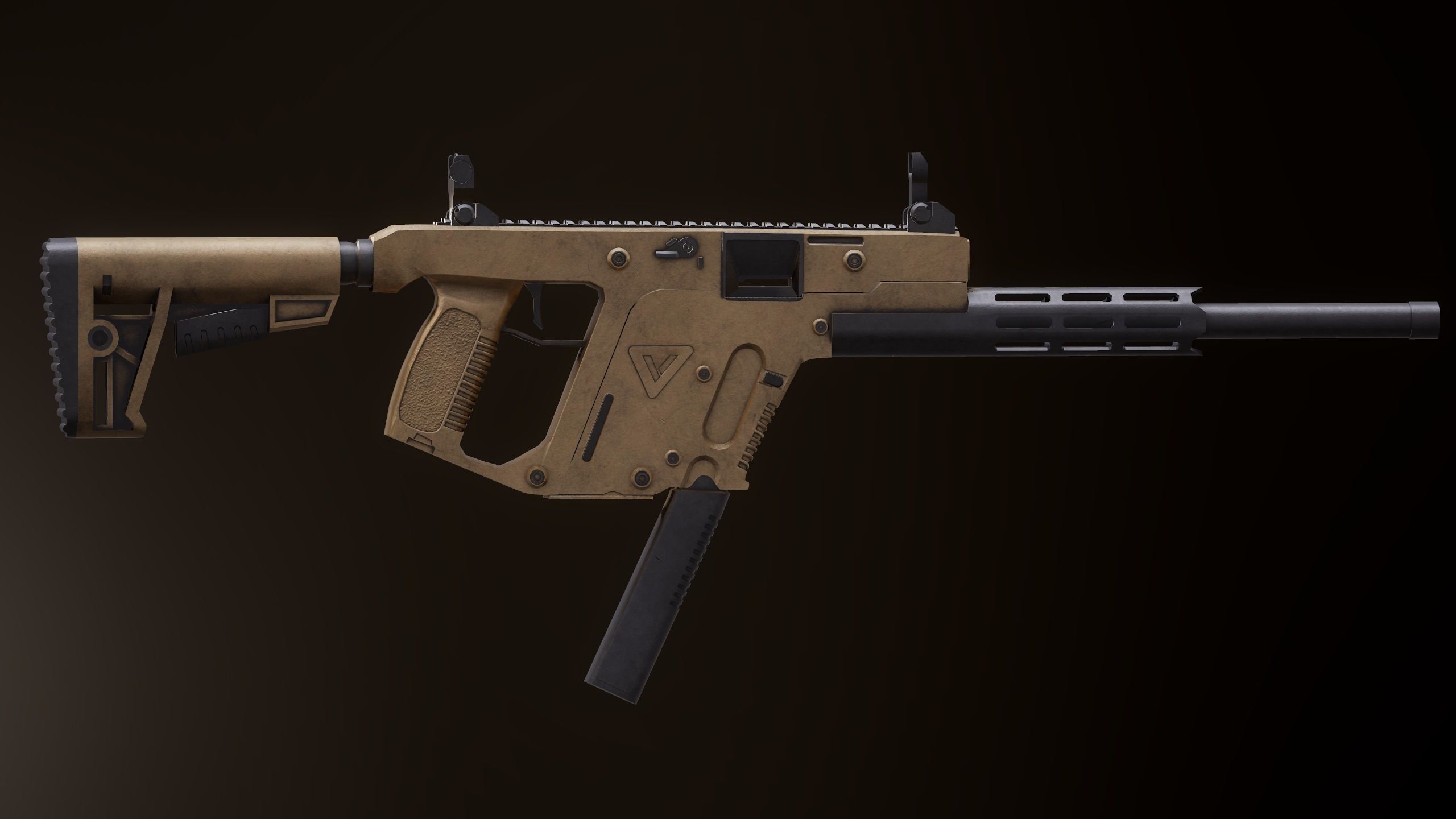 3D model Vector 22 CRB Rigged PBR VR / AR / low-poly | CGTrader