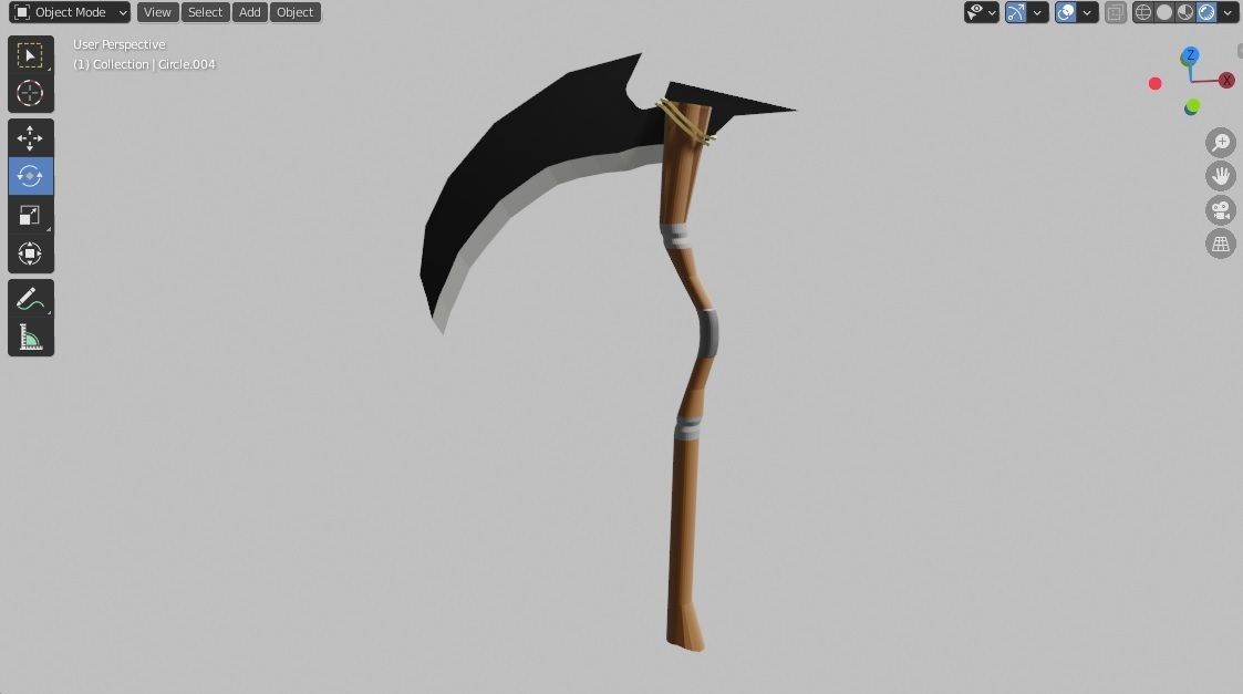 3D model Sickle low poly VR / AR / low-poly | CGTrader