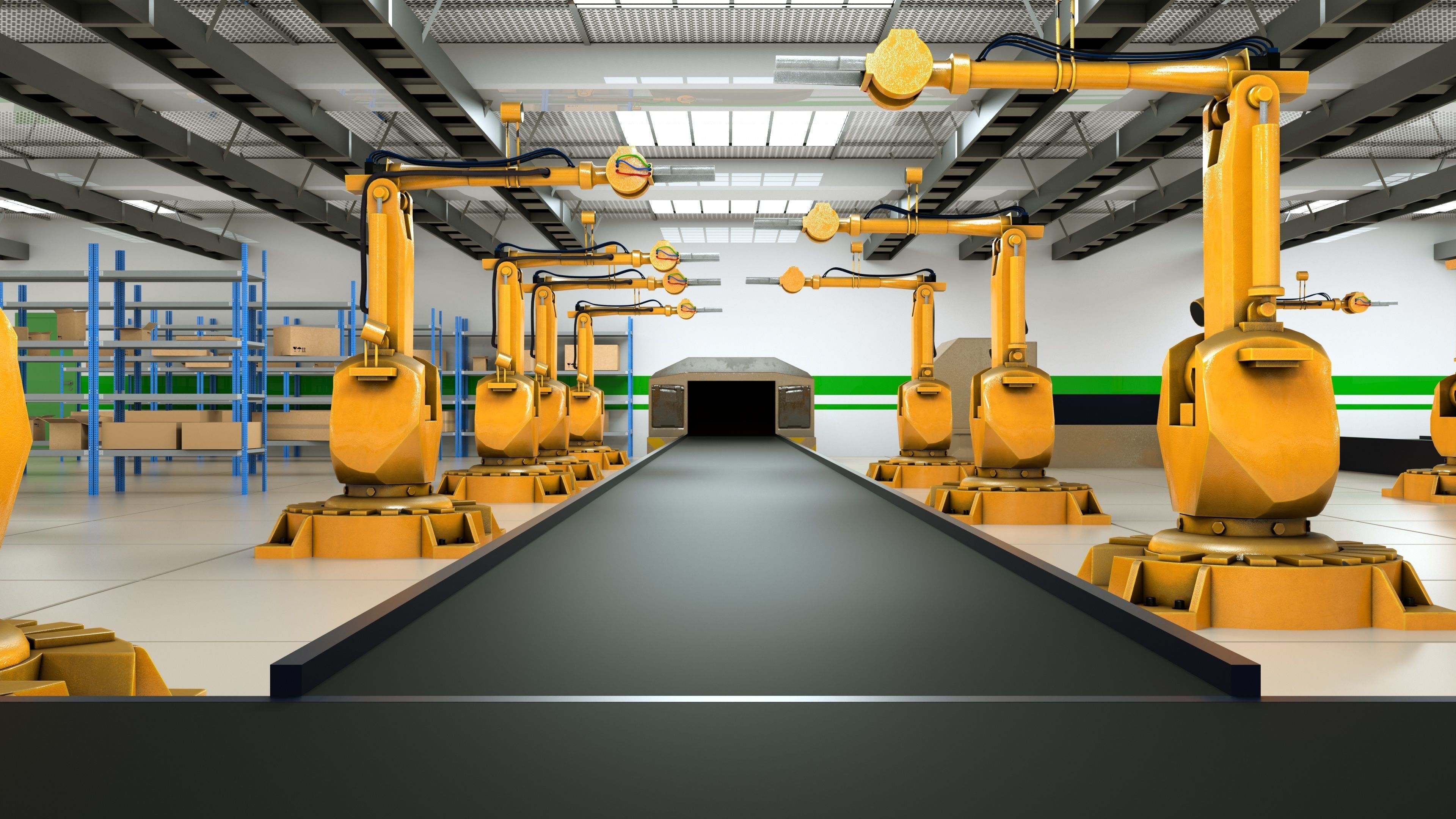3D model Factory VR / AR / low-poly | CGTrader