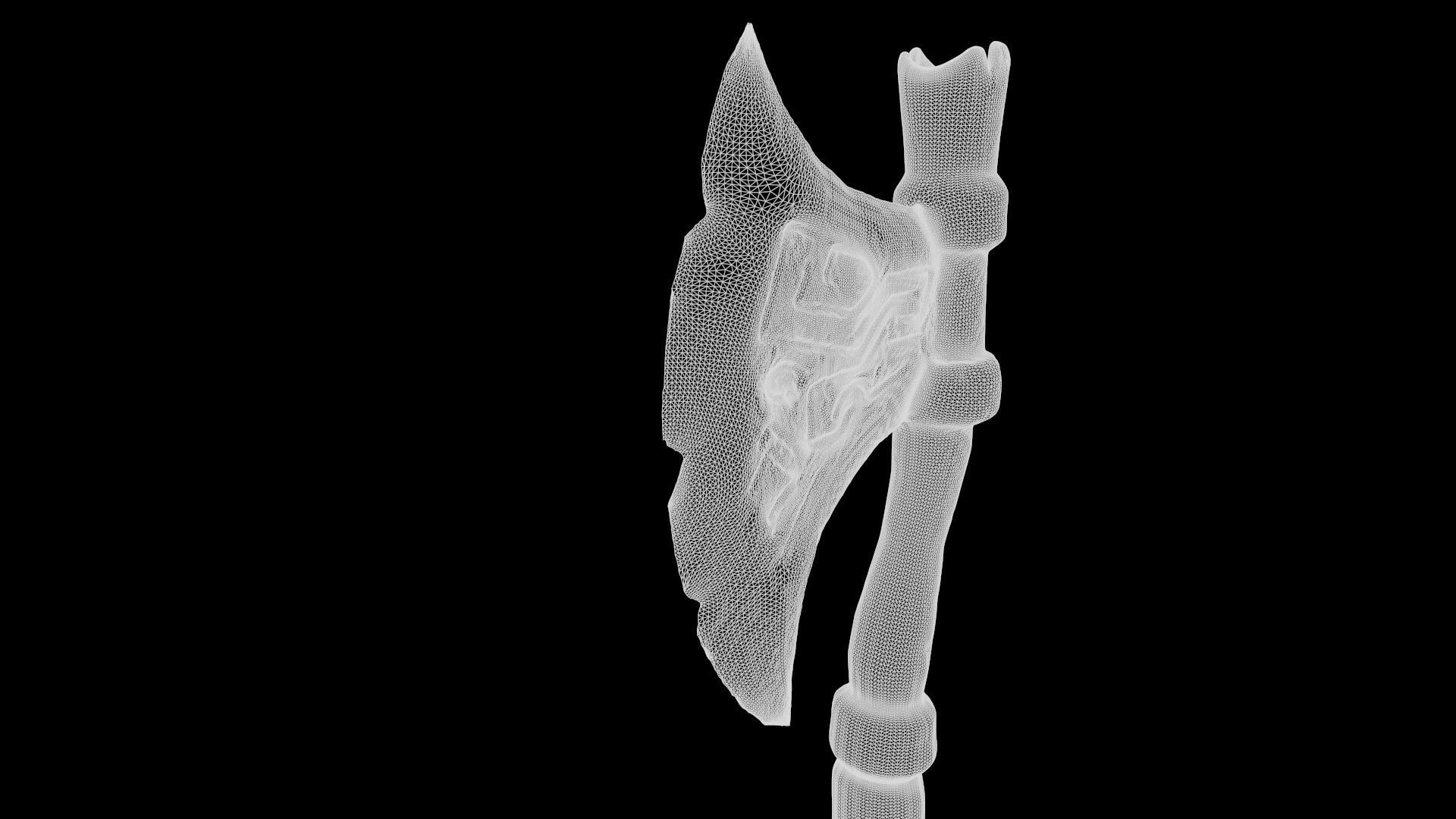 Burning Axe Free Viktig Games free 3D model | CGTrader