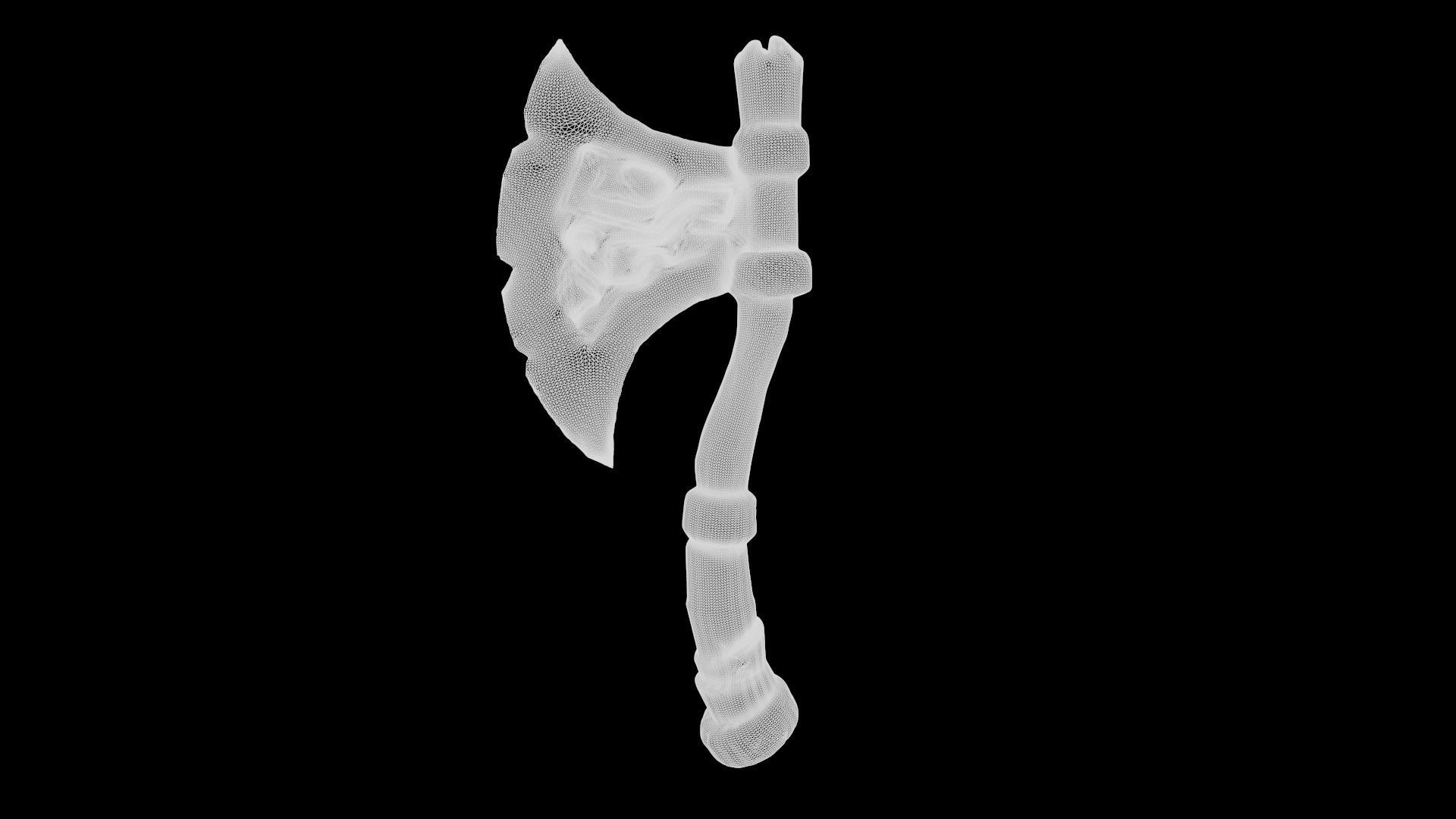 Burning Axe Free Viktig Games free 3D model | CGTrader